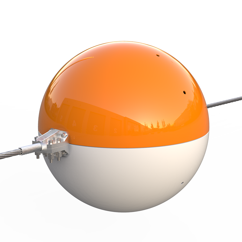 600mm Aircraft Warning Sphere for high voltage power transmission line ...