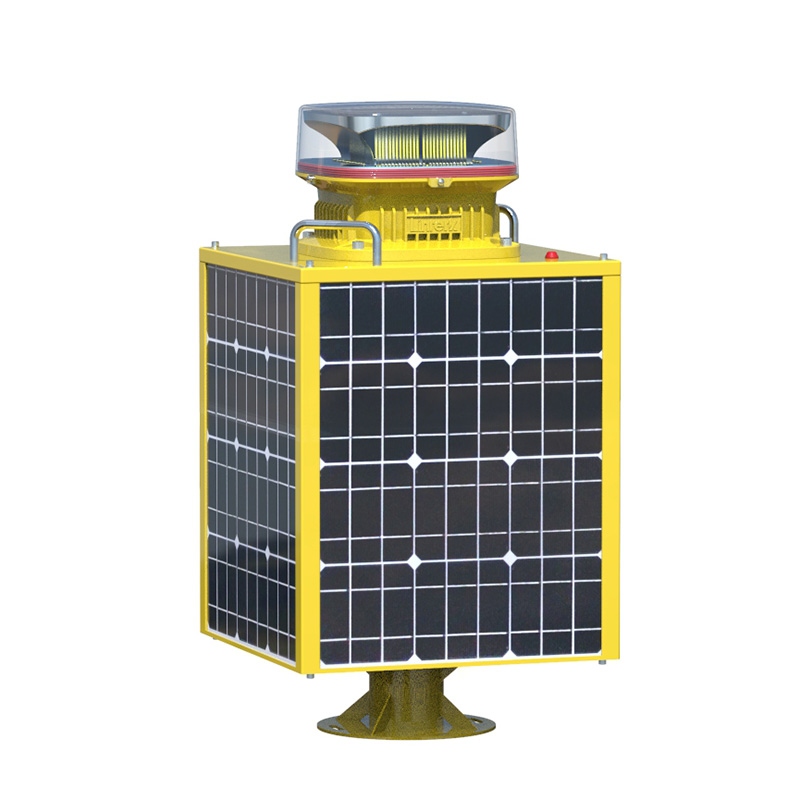Custom Solar Powered Aviation Obstruction Light Medium Intensity Type A