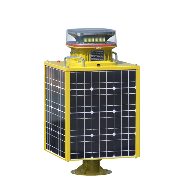 Custom Solar Powered Aviation Obstruction Light Medium Intensity Type A